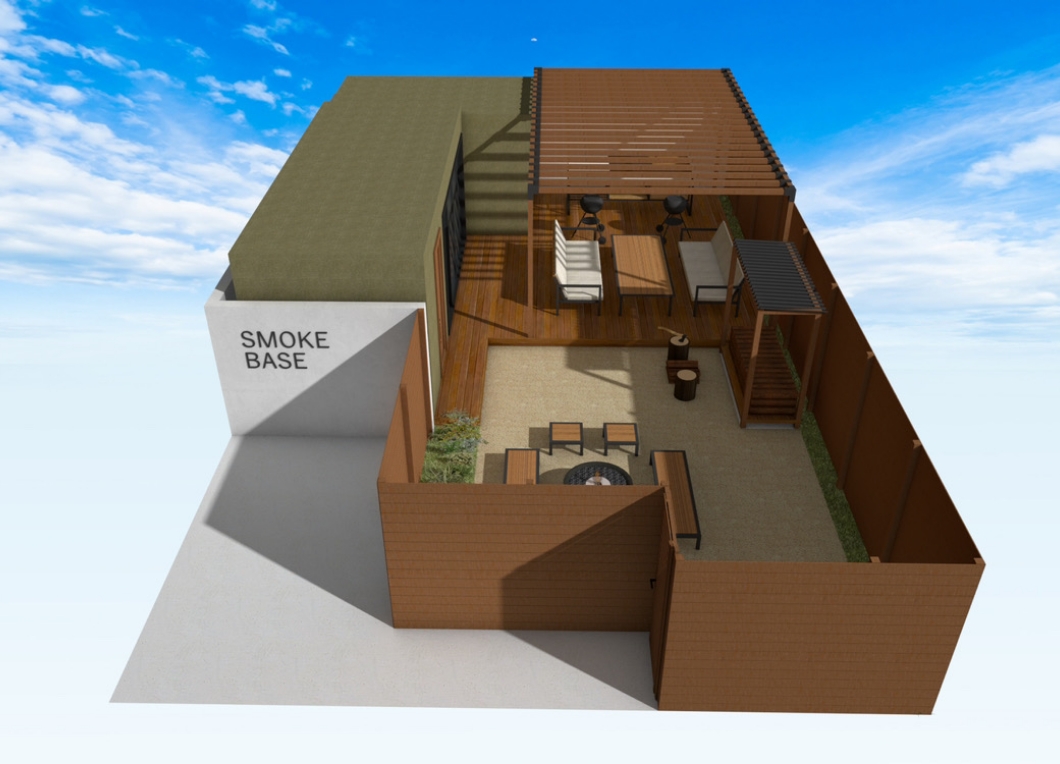 「狼煙を上げろ。」煙の楽しむ アクティビティSmoke Base。